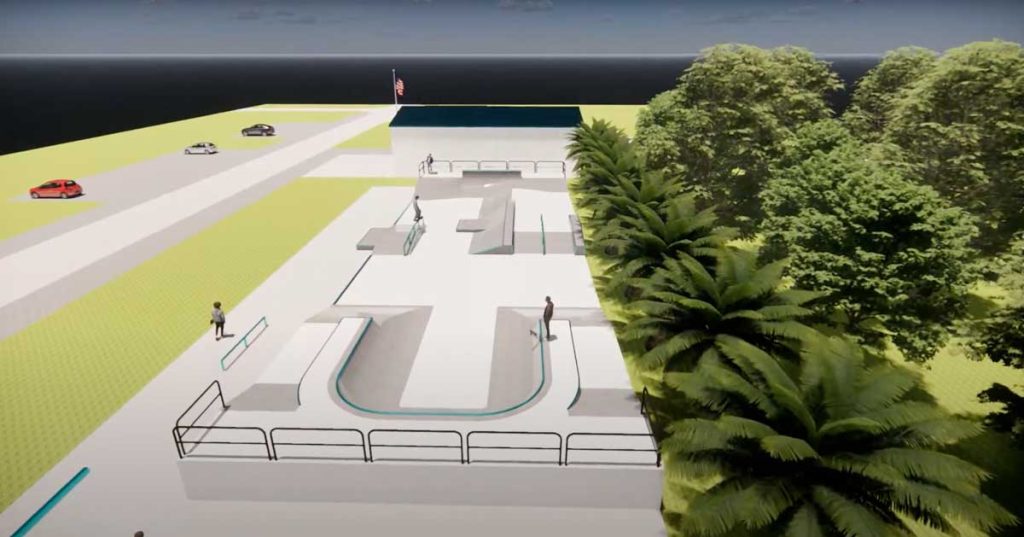 Oak Island Skate Park (aka Kevin Bell Skatepark) 2025 => STRAY ROCKET